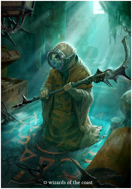 Homunculus token by Johann Bodin #mtg #magic | Art, Creature art ...