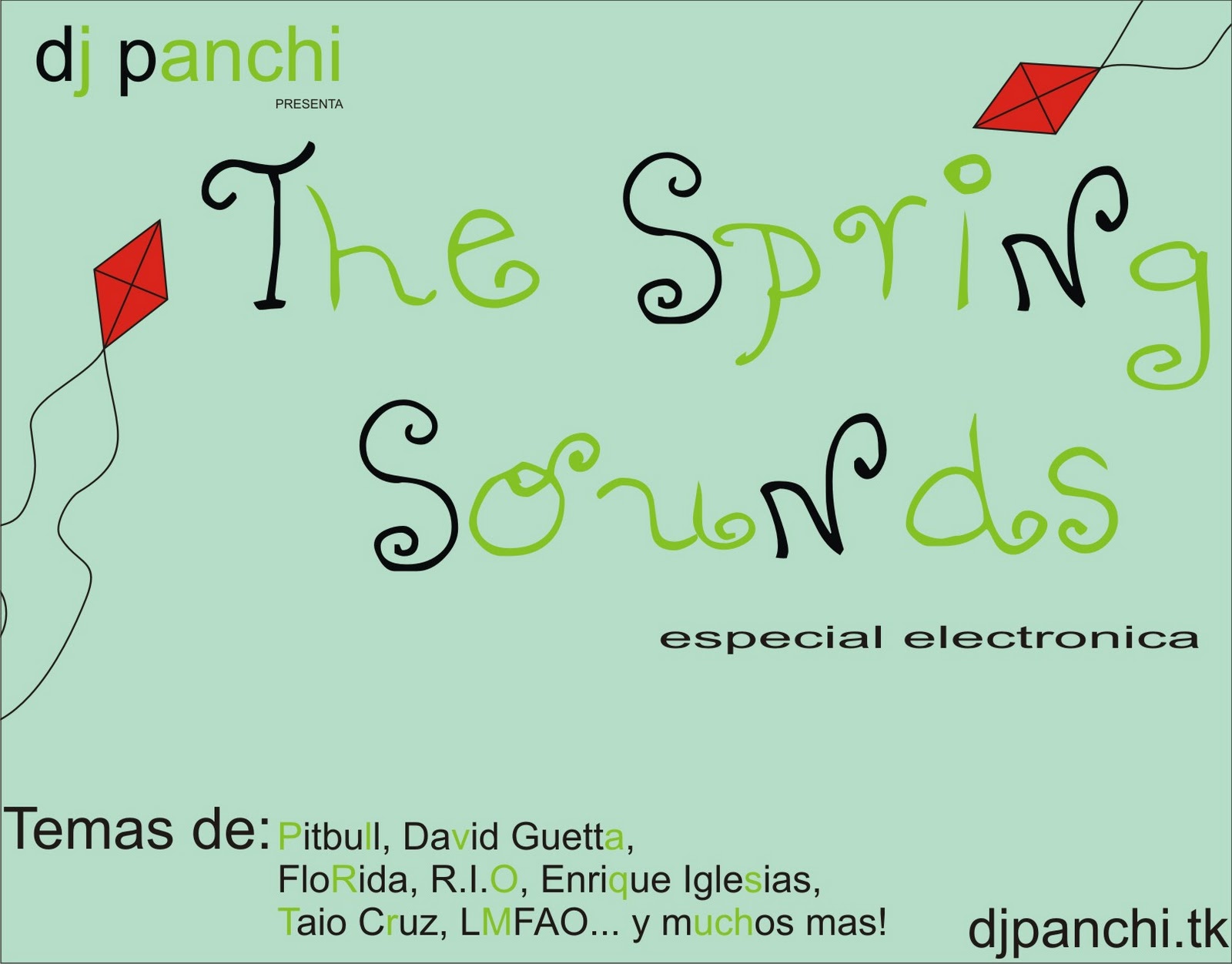 Dj Panchi Music: The Spring Sounds (Especial Electronica)