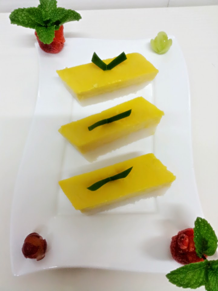 Resep Dan Cara membuat Ketan Srikaya labu kuning | Masakan Bunda