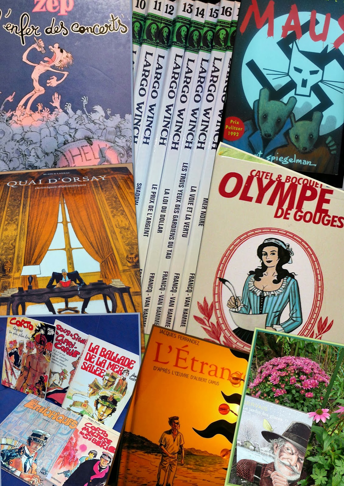 ...COQUELICOTS, COQUILLAGES...et BELLES PAGES !: 2013 : l'année où je découvris le monde ...