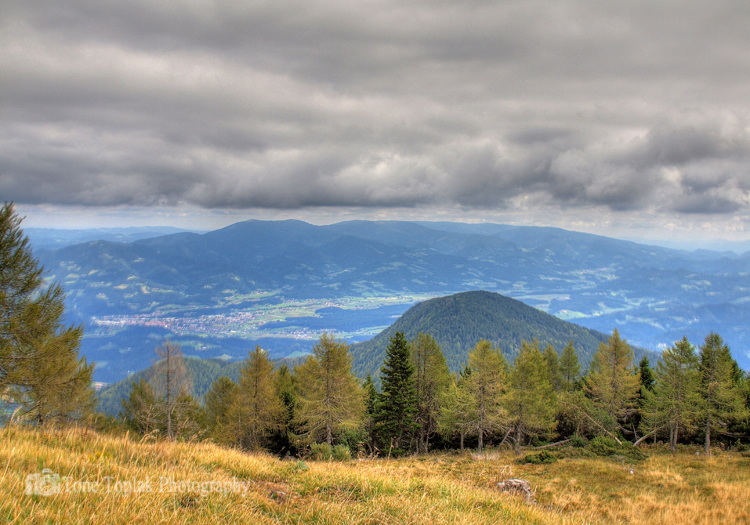 Narava hribi in gore: Oblačna Uršlja gora-1699m