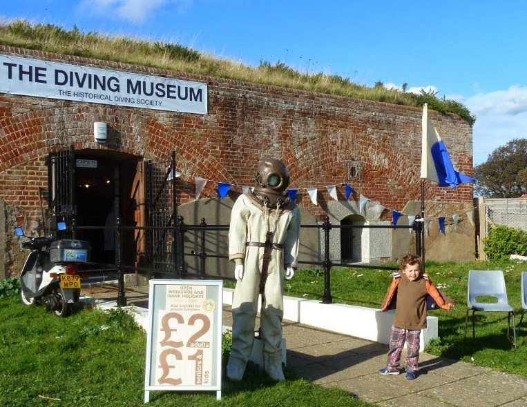 Bursledon Blog: Diving Museum at Gosport