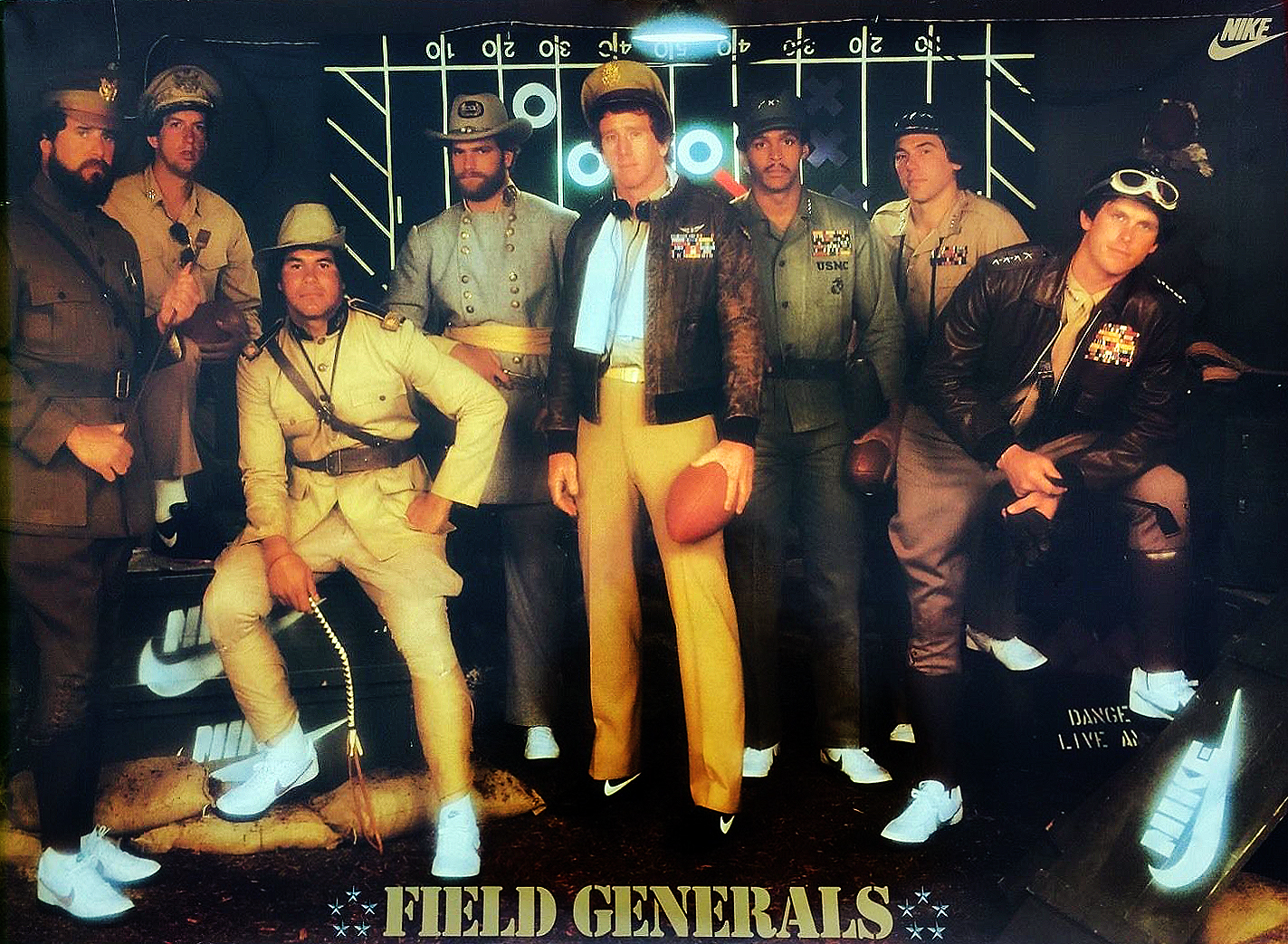Pro Football Journal Presents: Memorabilia: Field Generals Nike Poster
