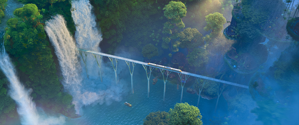 For Glorious Zootopia: The Art of Zootopia #4 Rainforest District