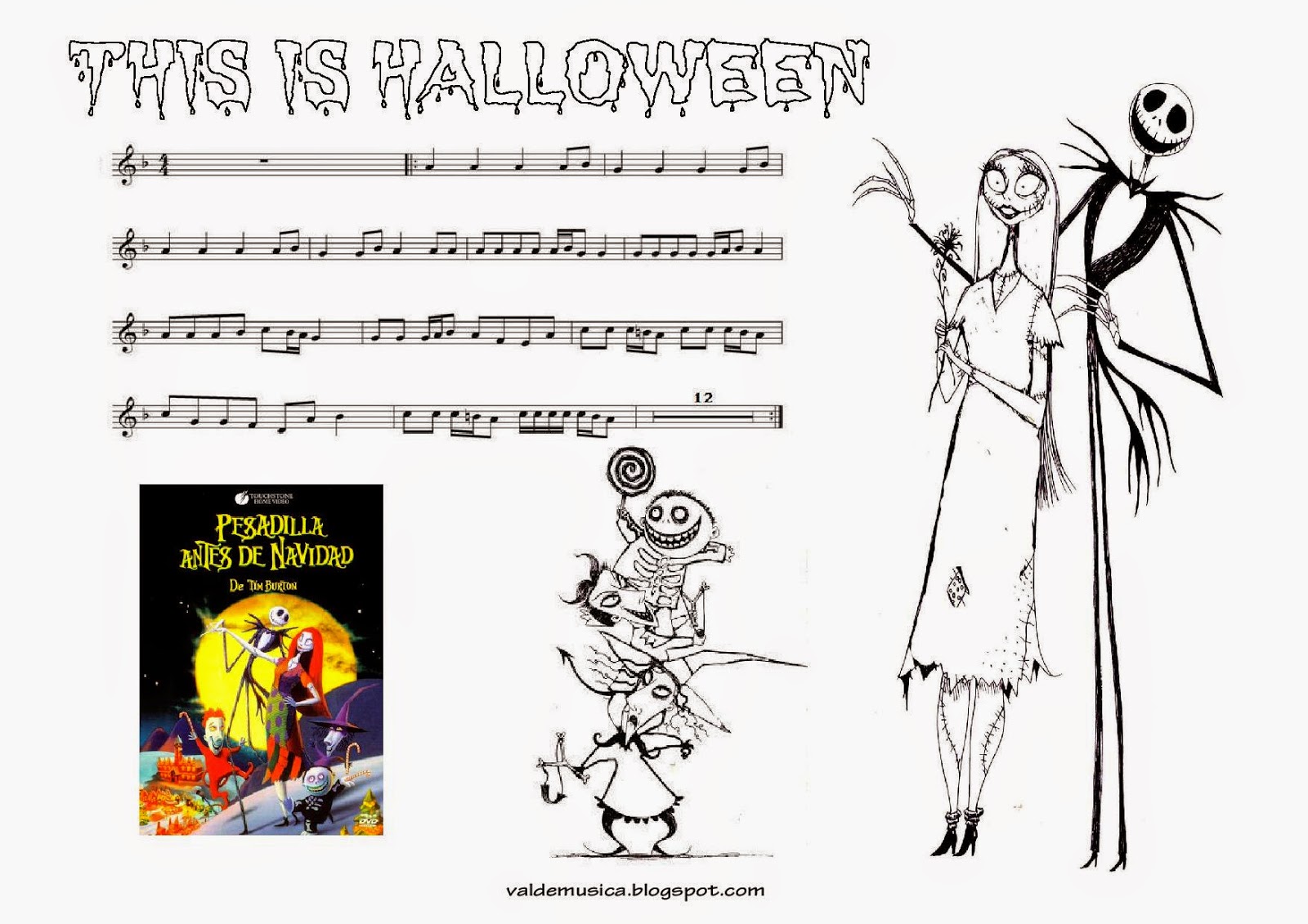 VALDEMÚSICA: MÚSICA PARA BRUJOS, ESQUELETOS Y FANTASMAS