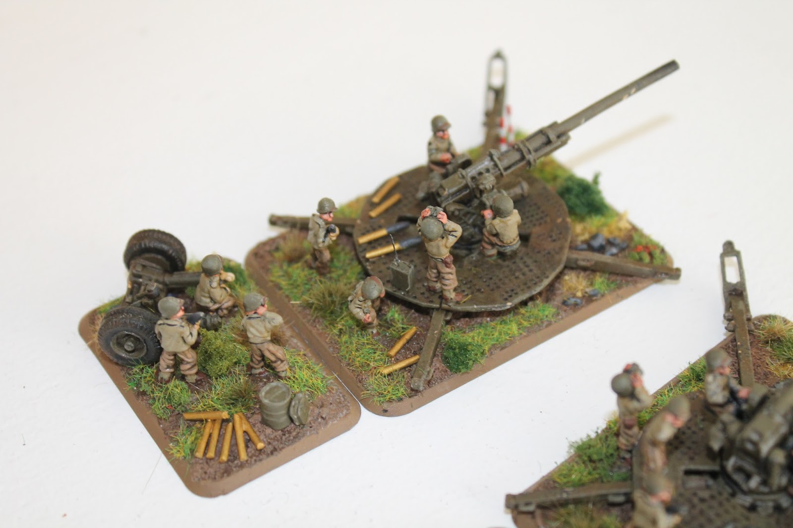 Hald Painting: M1 90mm AA Gun