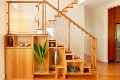 Modern homes under stairs cabinets designs ideas.