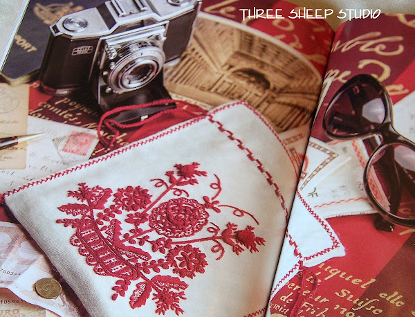 Three Sheep Studio: The Most Beautiful Embroidery Magazine...