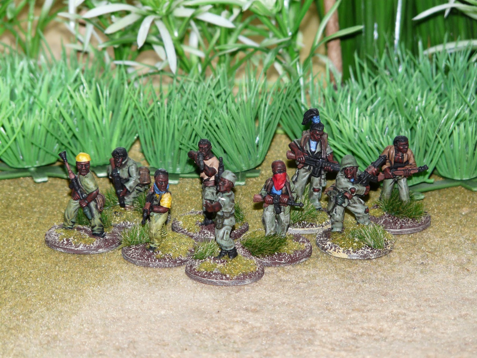 Dust, Tears & Dice: 28mm African Militia.
