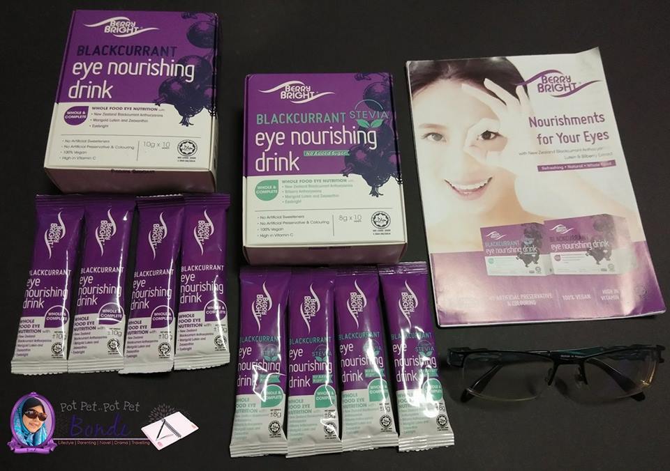 BERRYBRIGHT SUPPLEMENT UNTUK MATA LETIH DAN PENAT