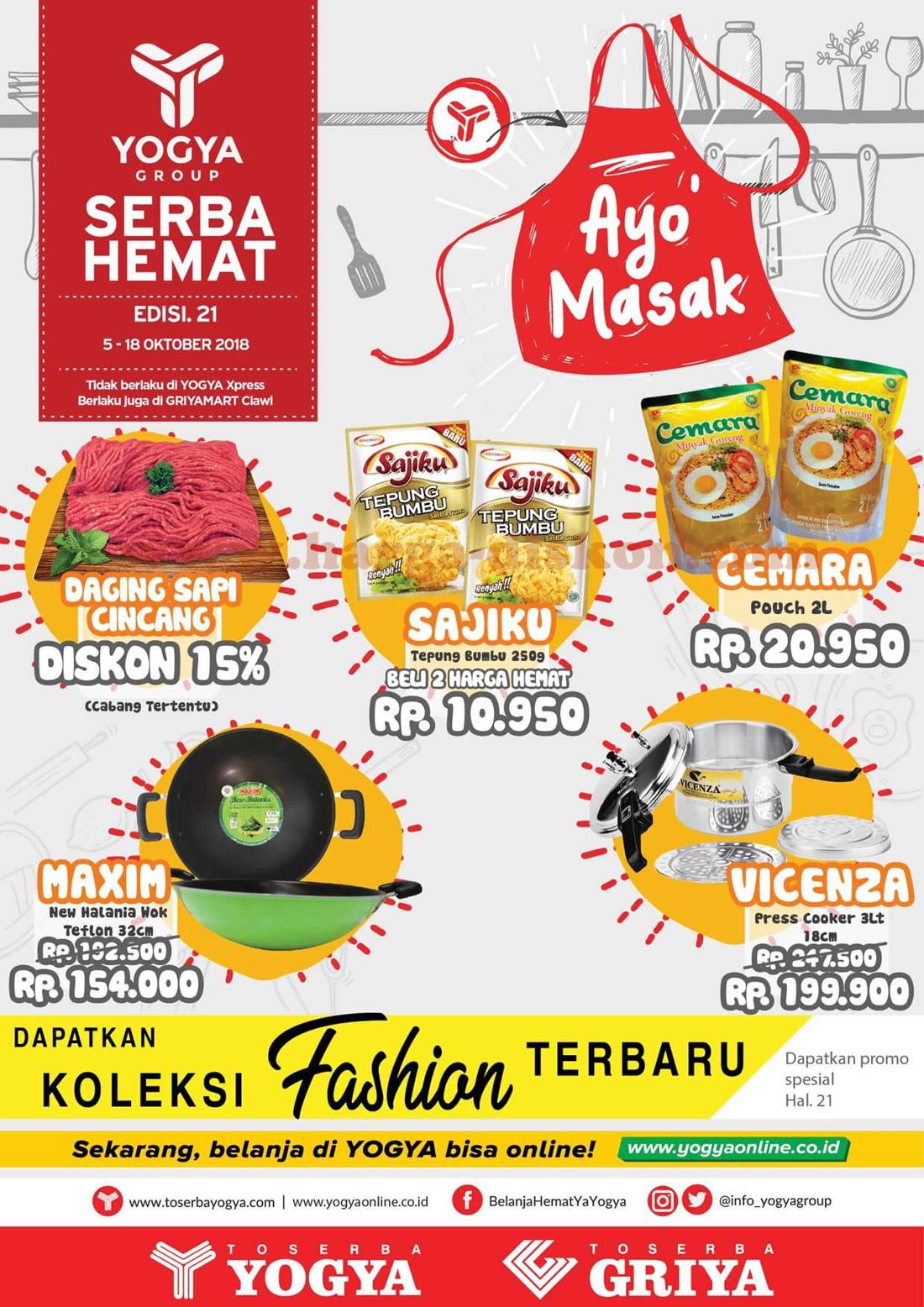 Katalog Harga dan Promo Toserba Yogya Terbaru (Serba Hemat)