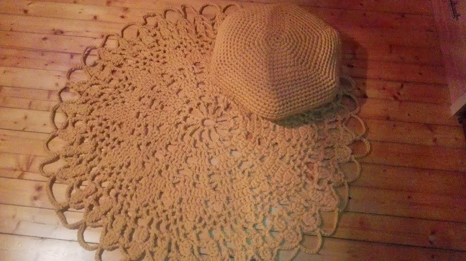 Nublu käsitööpäevik: Heegeldatud vaip