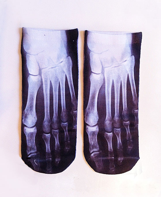 CL590 - X-Ray Bone Socks (Ready Stock) | Temptations