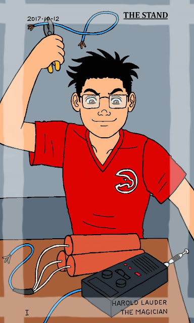 The Icecypher: Stephen King's The Stand: Harold Lauder. [The Stand Tarot.]