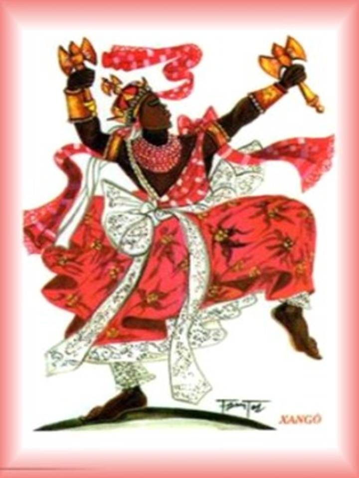 SANTERIA: EL REY SHANGO ( CHANGO) SEÑOR DE LOS TRUENOS