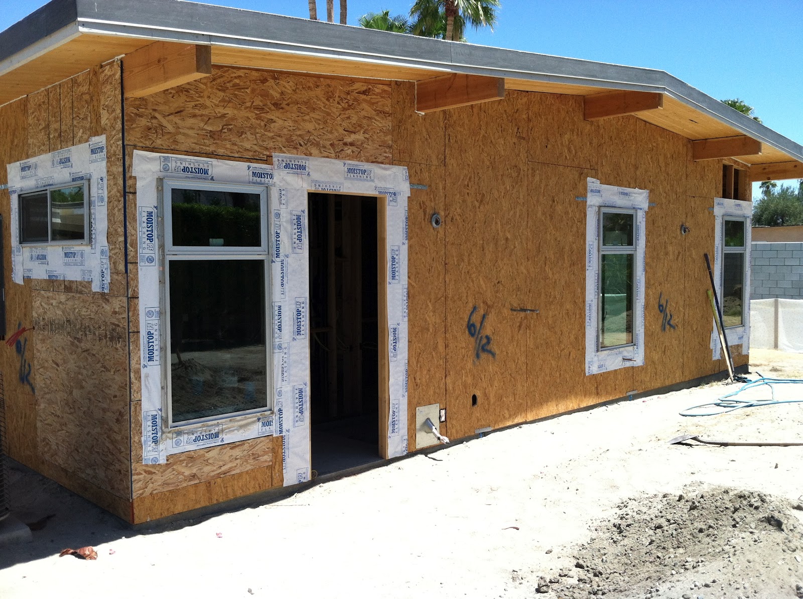 Meiselmania: Plywood Sheathing Completed