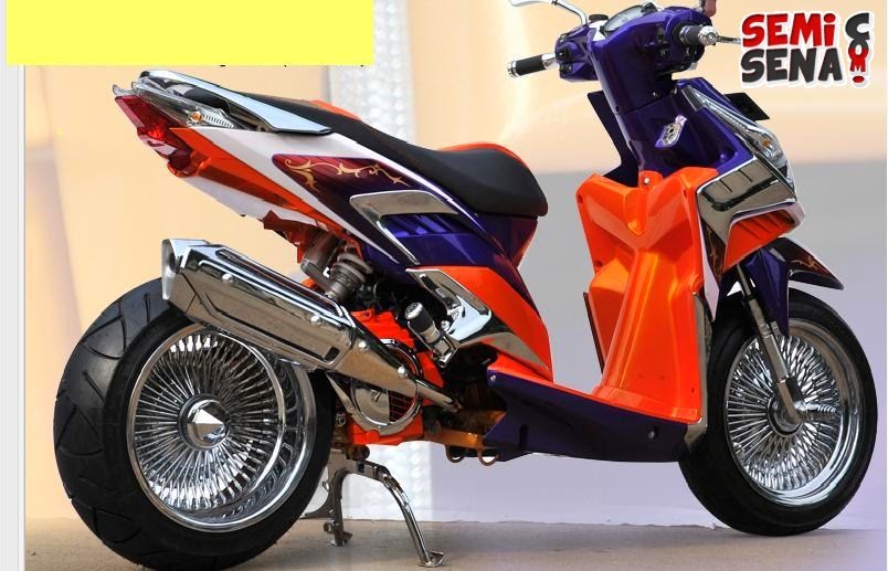 Pictures Modification Motorcycle Honda Vario - Vario Modification Photos