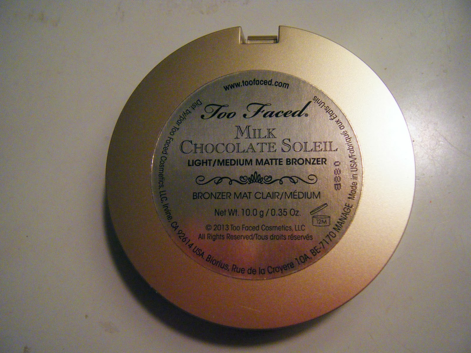 Review | Too Faced Milk Chocolate Soleil Bronzer