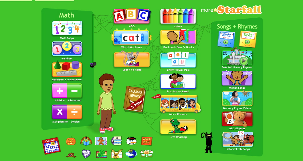 Language Education Technology: starfall