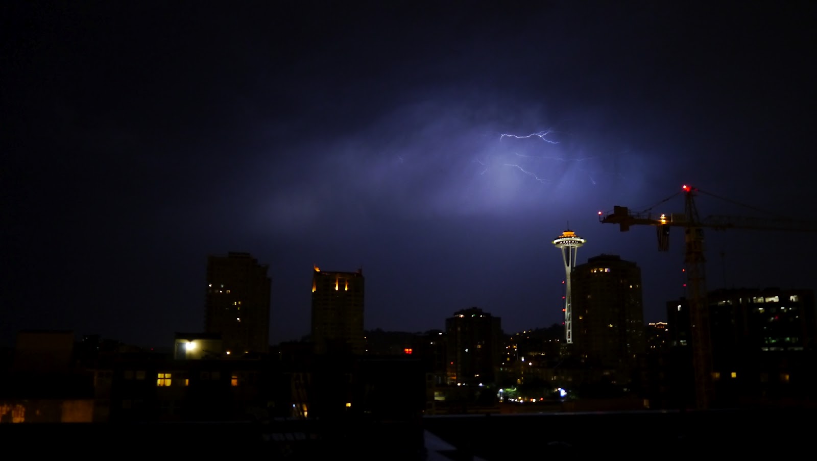 Seattle Lightning Storm