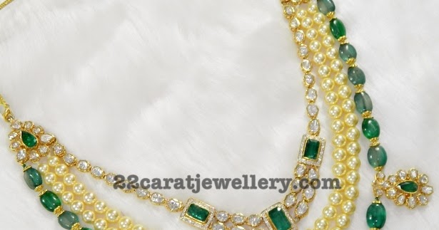 Pachi Emerald Layer Necklace - Jewellery Designs