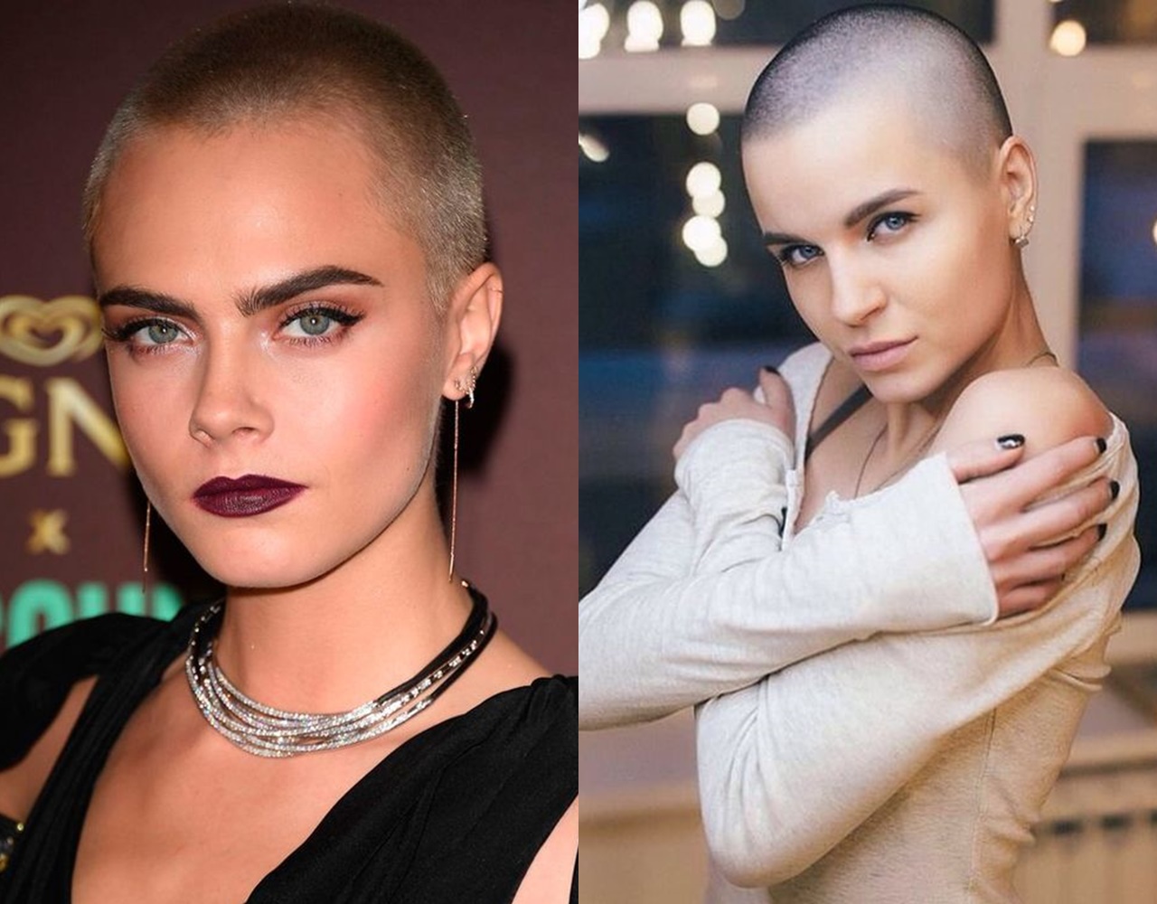 Cabelos raspados um charme para toda mulher - Batom Vermelho Blog ...