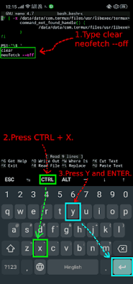 Customize Termux Header Text | Remove Termux Starting text