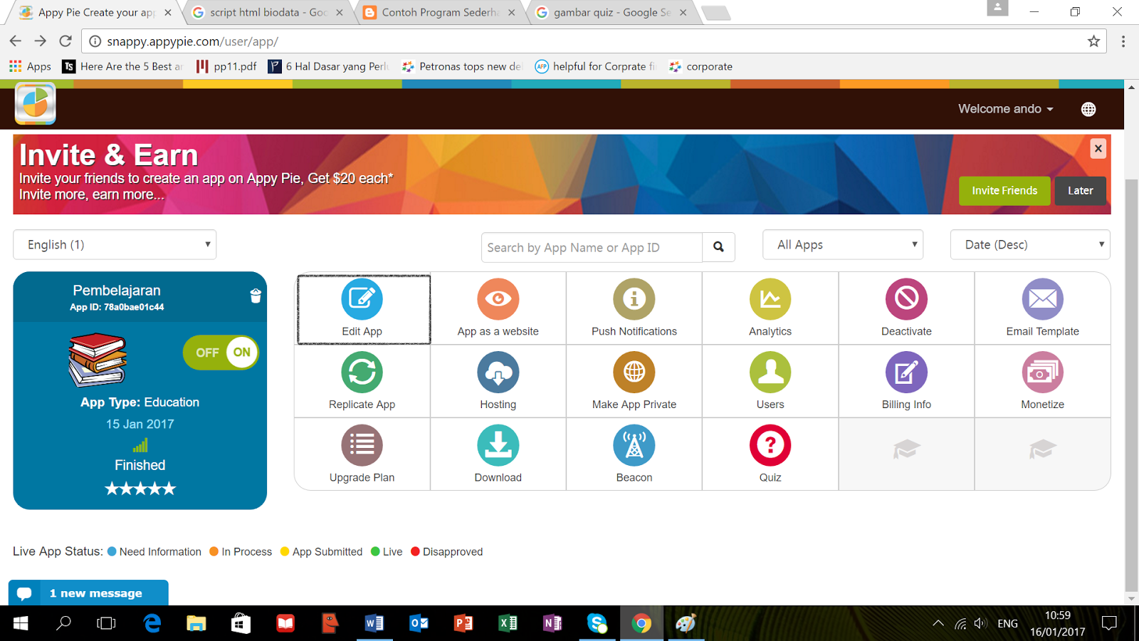 MEMBUAT APLIKASI PEMBELAJARAN DI ANDROID