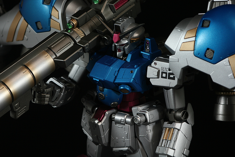 GUNDAM GUY: MG 1/100 Gundam GP02A - Metallic Color Painted Build