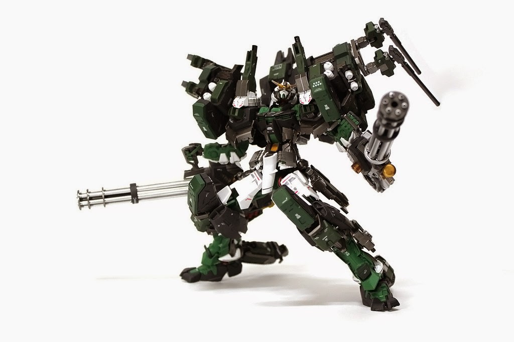 Custom Build: 1/100 Gundam Astray Green Frame 2nd Gear