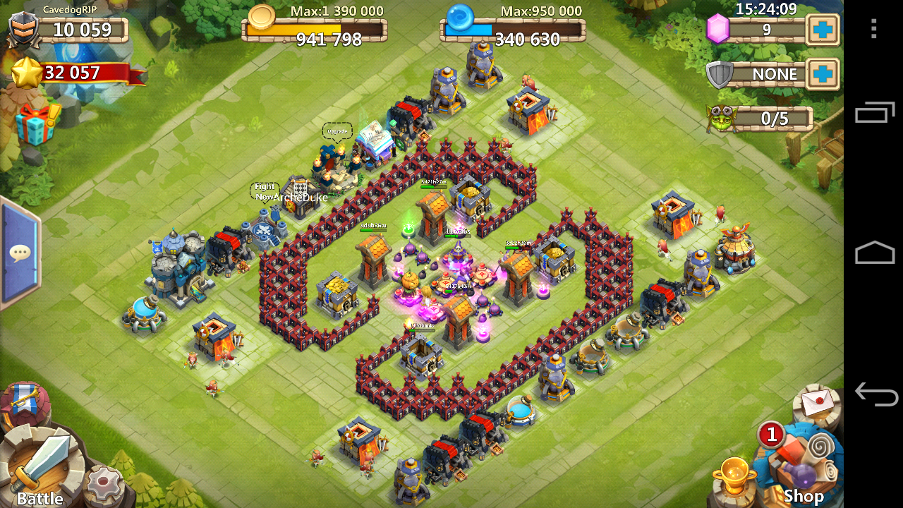 Farmville - Burning Desire's Farm: Castle Clash Base Design - Town Hall 14