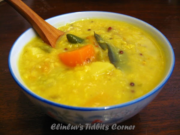 Elinluv's Tidbits Corner: Dhal Curry