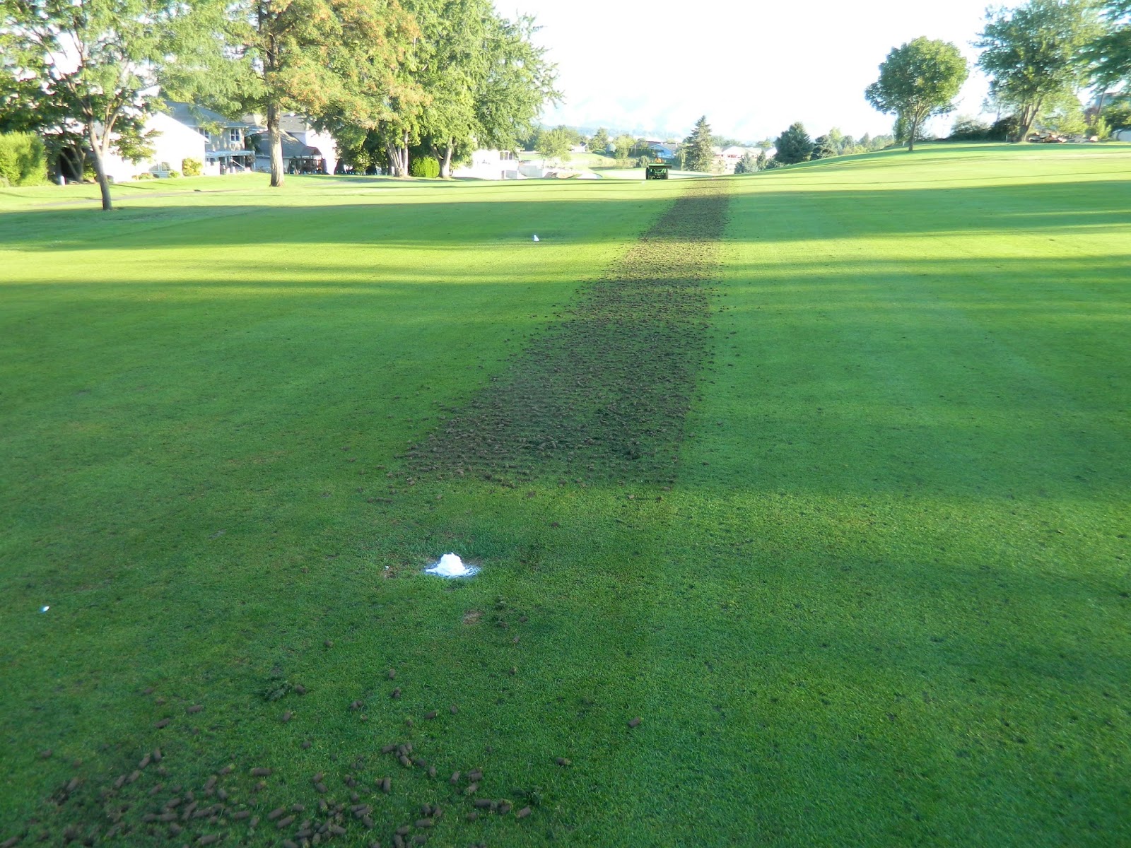 LGCC Golf Maintenance: Fairway Aerification
