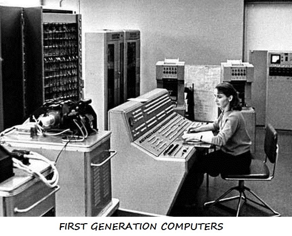 Generations of Computers :): FIRST GENERATION COMPUTERS (1940-1956)