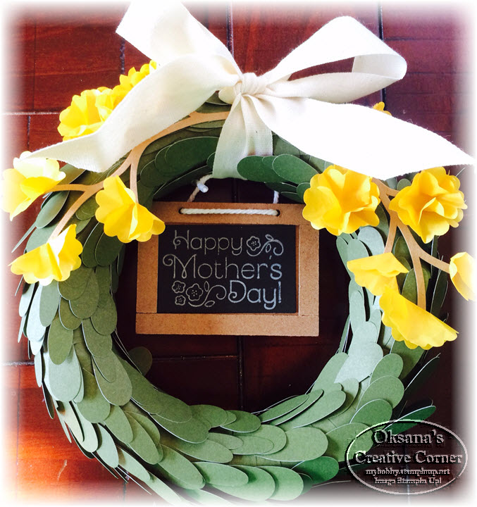 Fun Stamper - Oksana Semenska: April Paper Pumpkin Card