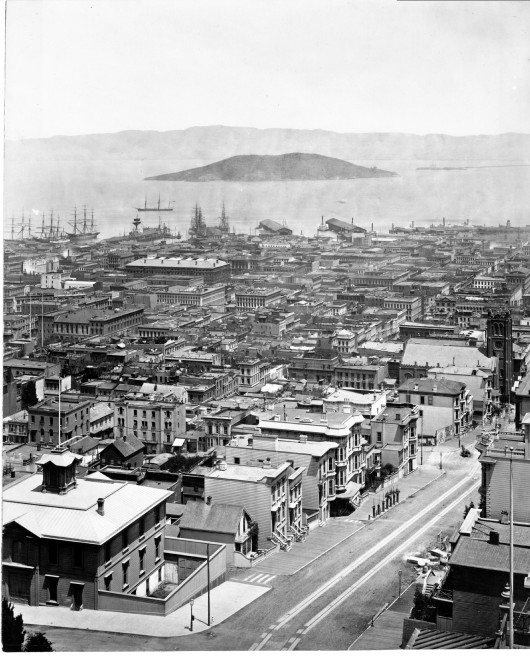 Panorama Photos of San Francisco, 1878 ~ Vintage Everyday