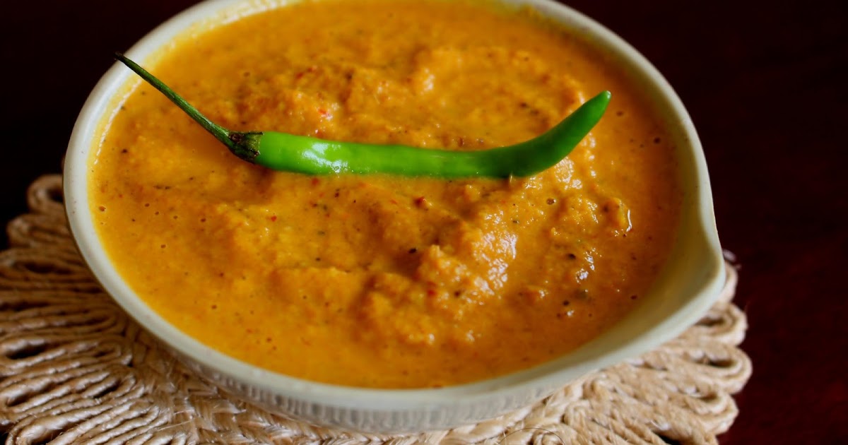 Basics of Indian Cooking: Red Chilly Masala Paste Recipe