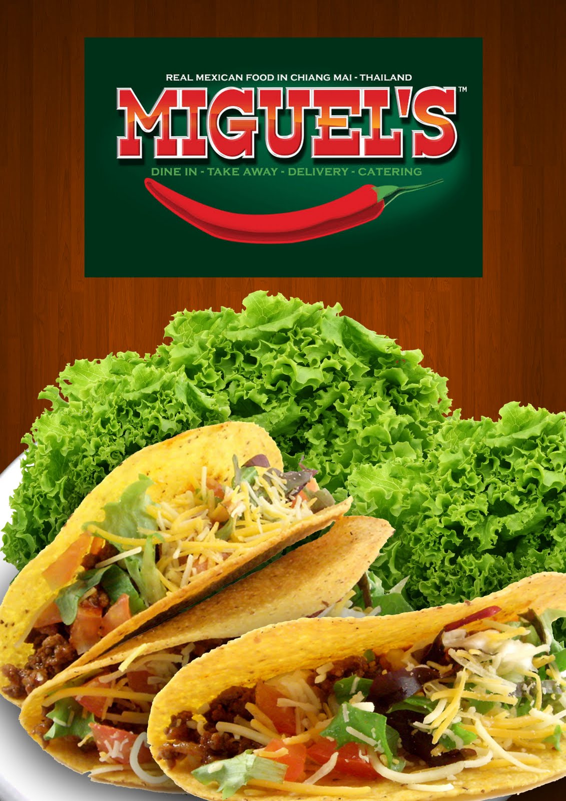 Jirapon Tewin: Design food shop menu