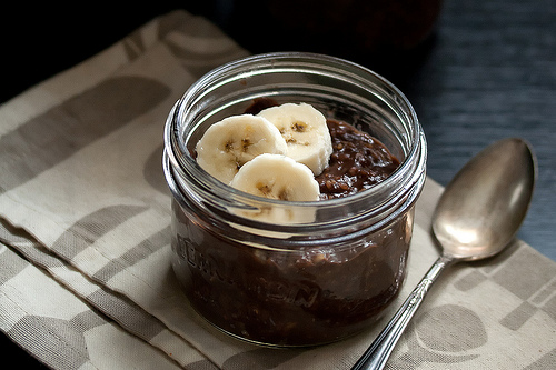Avena con chocolate - Cocinar rico y sano
