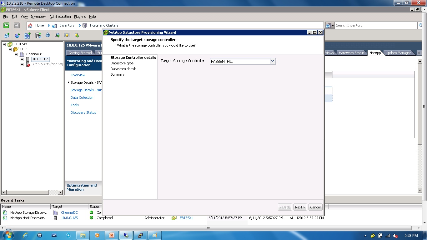 Remote Infrastructure Management: NetApp Virtual Storage Console for ...