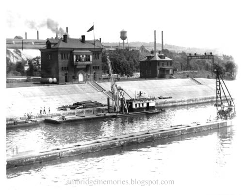 Ambridge Memories: Legionville's Ohio River Lock No. 4