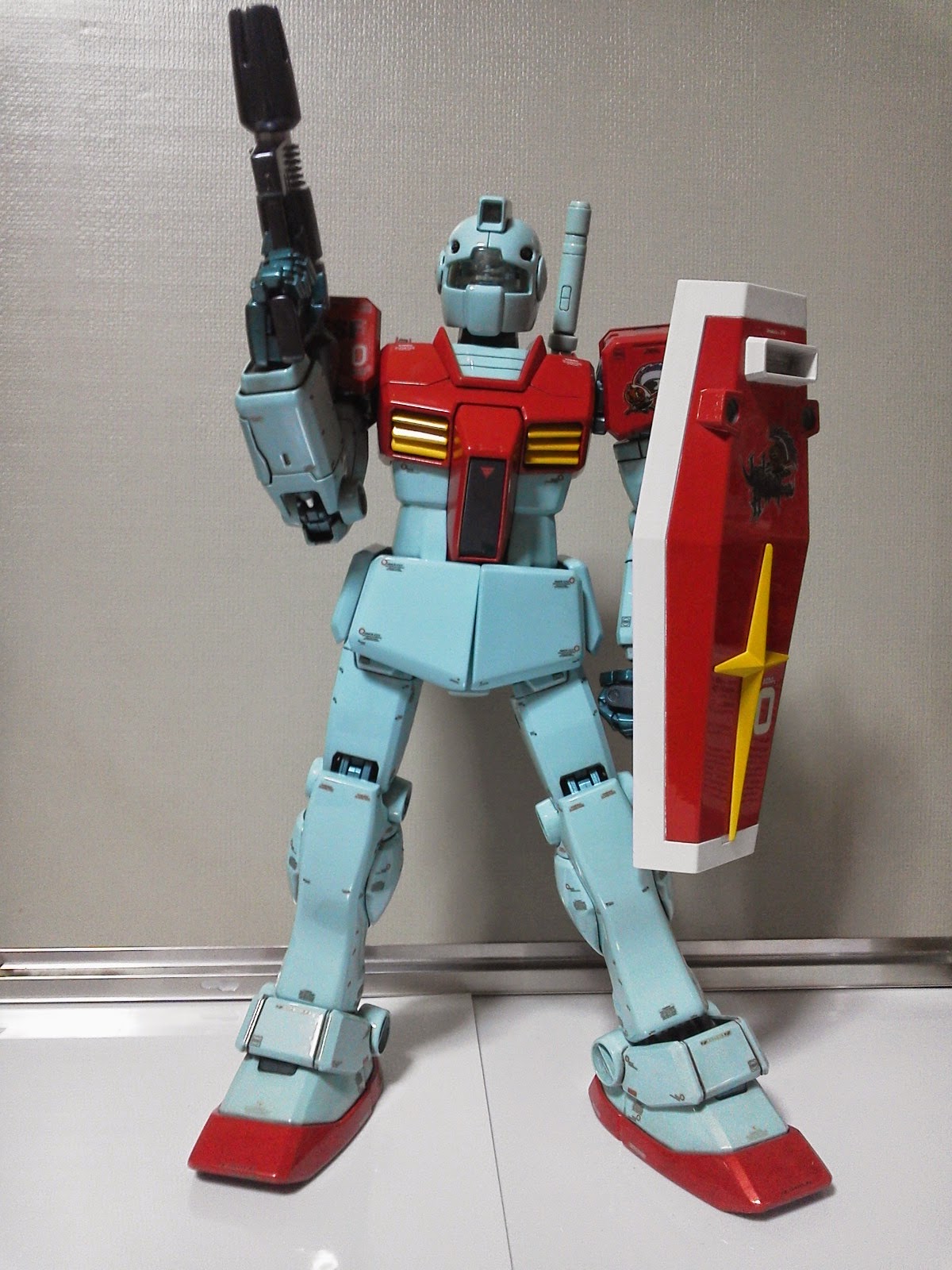 PG 1/60 RGM-79 GM Custom Build with LED - Gundam Kits Collection News ...
