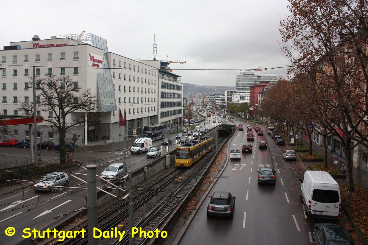 Stuttgart Daily Photo: View To A Busy Street