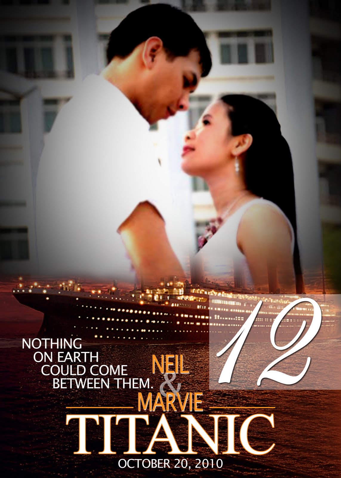 Great Memories Designs: Movie Poster Wedding Table Number