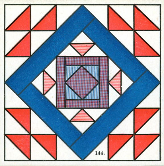 Cloud of Quilt Patterns: Mrs. Cleveland's Choice