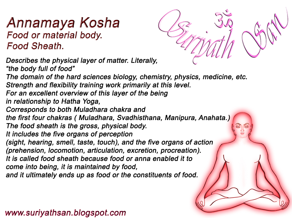 ဆူရိယ စန္: Annamaya Kosha