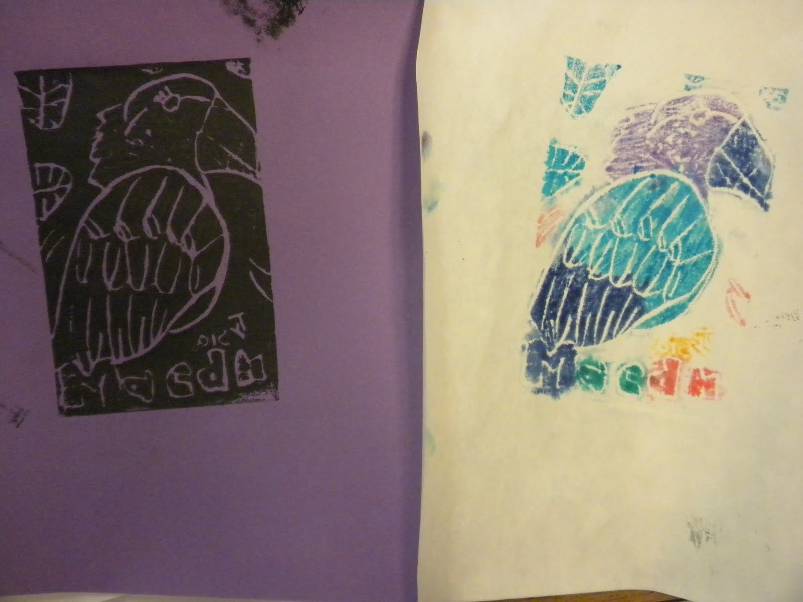 Stayin' Creative - Art With Mrs. J: 3rd Grade Prints - Ink or ...