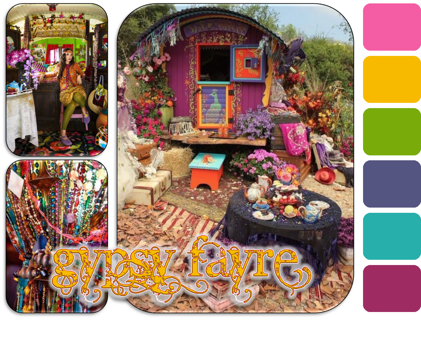 Julia's Stuff: Gypsy Fayre For Our Creative Corner