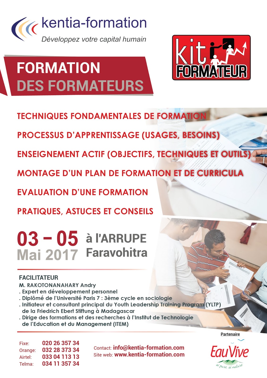 Affiche Formation Gratuit