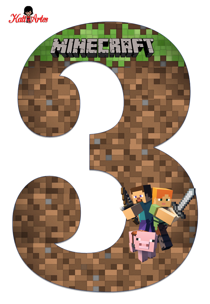 Abecedario de Minecraft. Minecraft Alphabet. - Oh my Alfabetos!